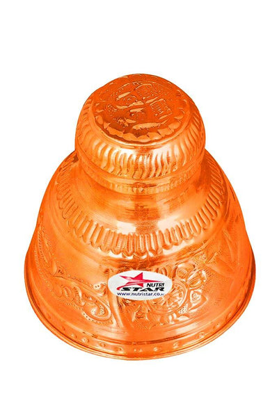 Shatagopam | Buy Pure Copper Chatta Koparam Cap for Temple Online ...