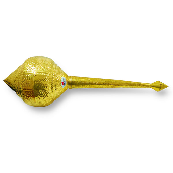Brass Gada, Golden Hanuman Gadah, Brass Mace, Height 34 Inches. – Nutristar