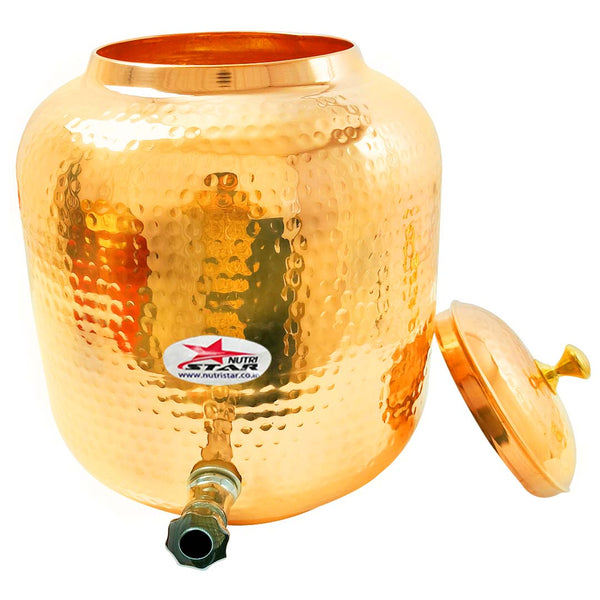 Copper Water Matka | Buy Copper Matka Online Best Prices – Nutristar
