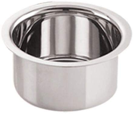 Stainless Steel Cooking Pot. Tope or Patila. Pack of 1. – Nutristar